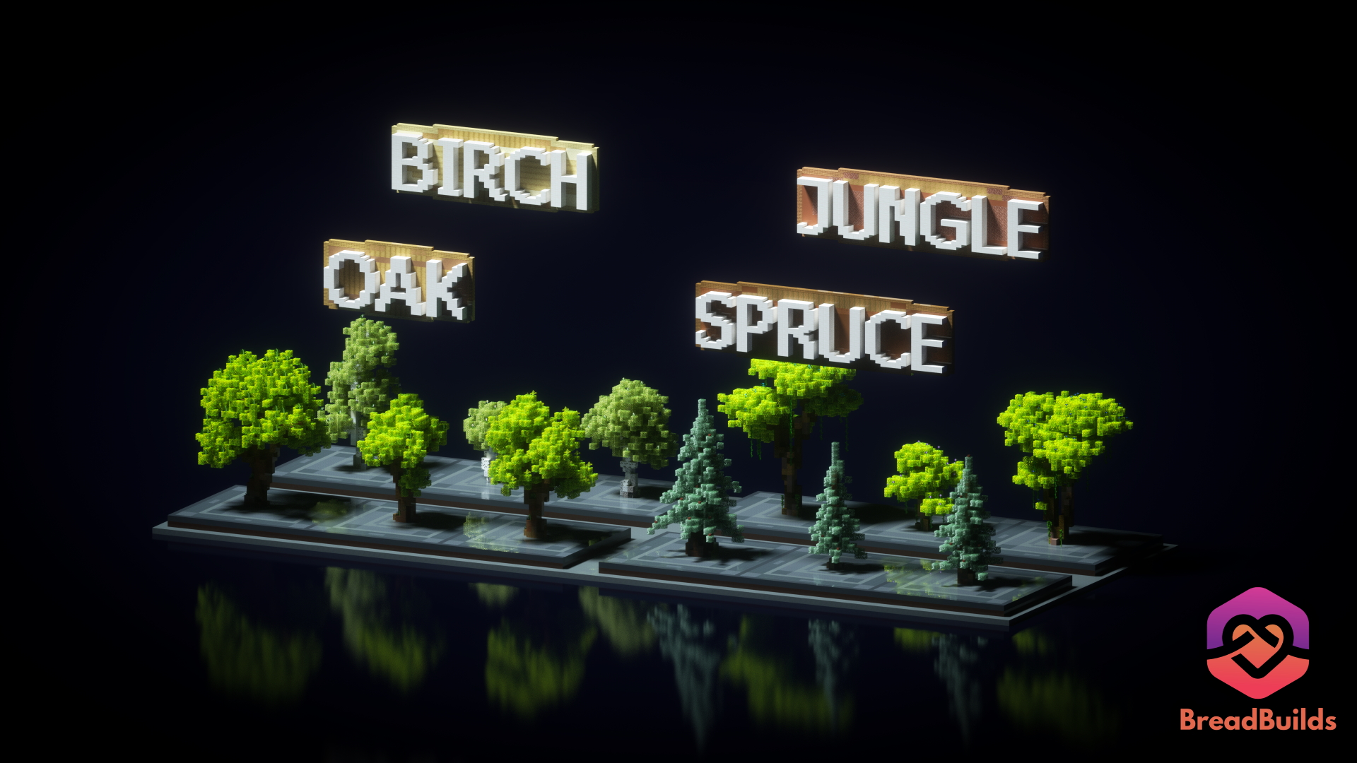 Small tree pack - 3D model by BreadBuilds [16e3c7d] - Sketchfab